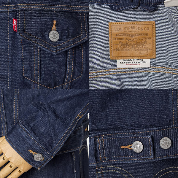 LEVI'S リーバイスORIGINAL TRUCKER JACKET トラッカージャケット 29945-00 23）リンス ジーンズネシ